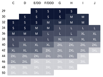 Evelyn & Bobbie size guide