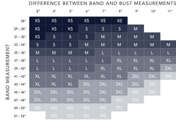Evelyn & Bobbie size guide