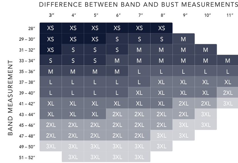 Evelyn & Bobbie size guide